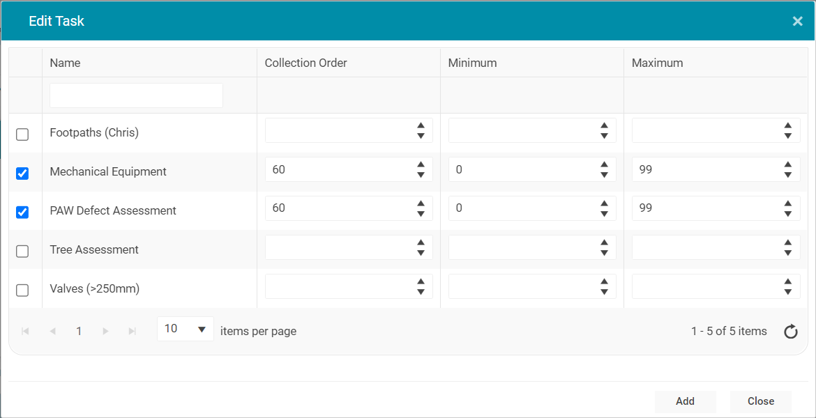Create Assessment Tasks