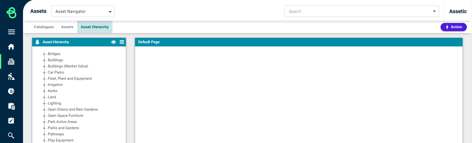Asset Hierarchy and Data Structures
