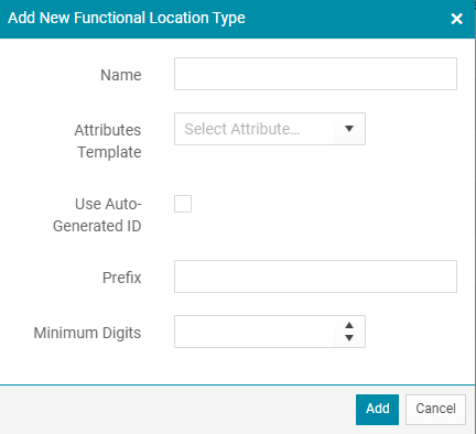 Functional Location Types