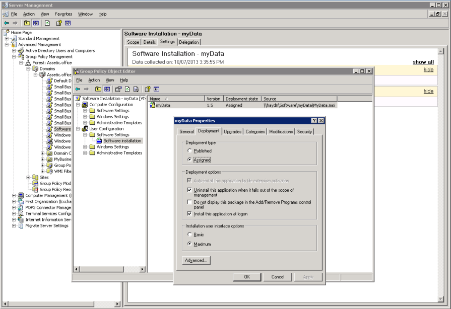 Recommendation & Example