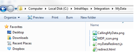 Intramaps - Intramaps & myData Preliminaries