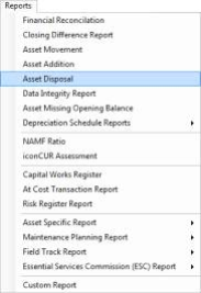 Asset Addition and Disposal Reports