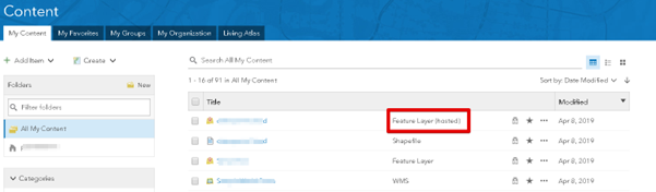 ESRI Integration Requirements