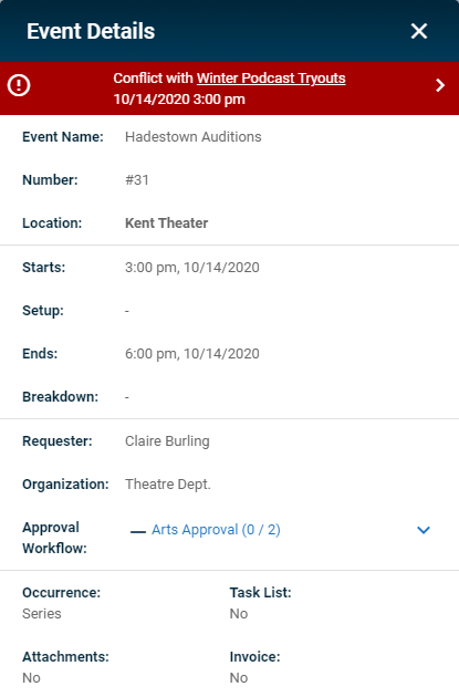 Managing the Pending Events List