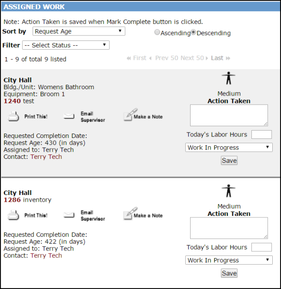 How to Process your Assigned Work